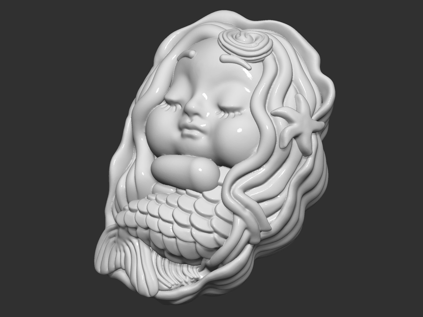 Mermaid 3D Model - TurboSquid 2038314