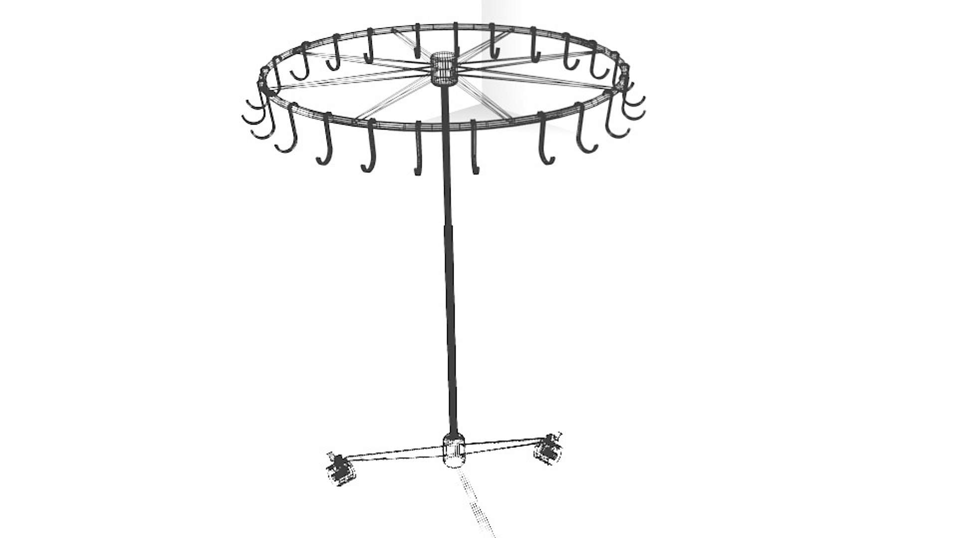 3d model cloth hanger