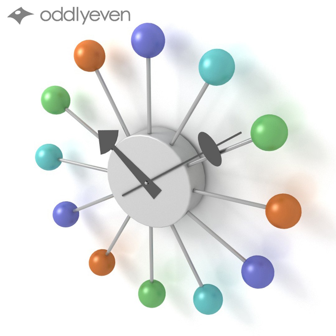 Nelson Clock 3d Model