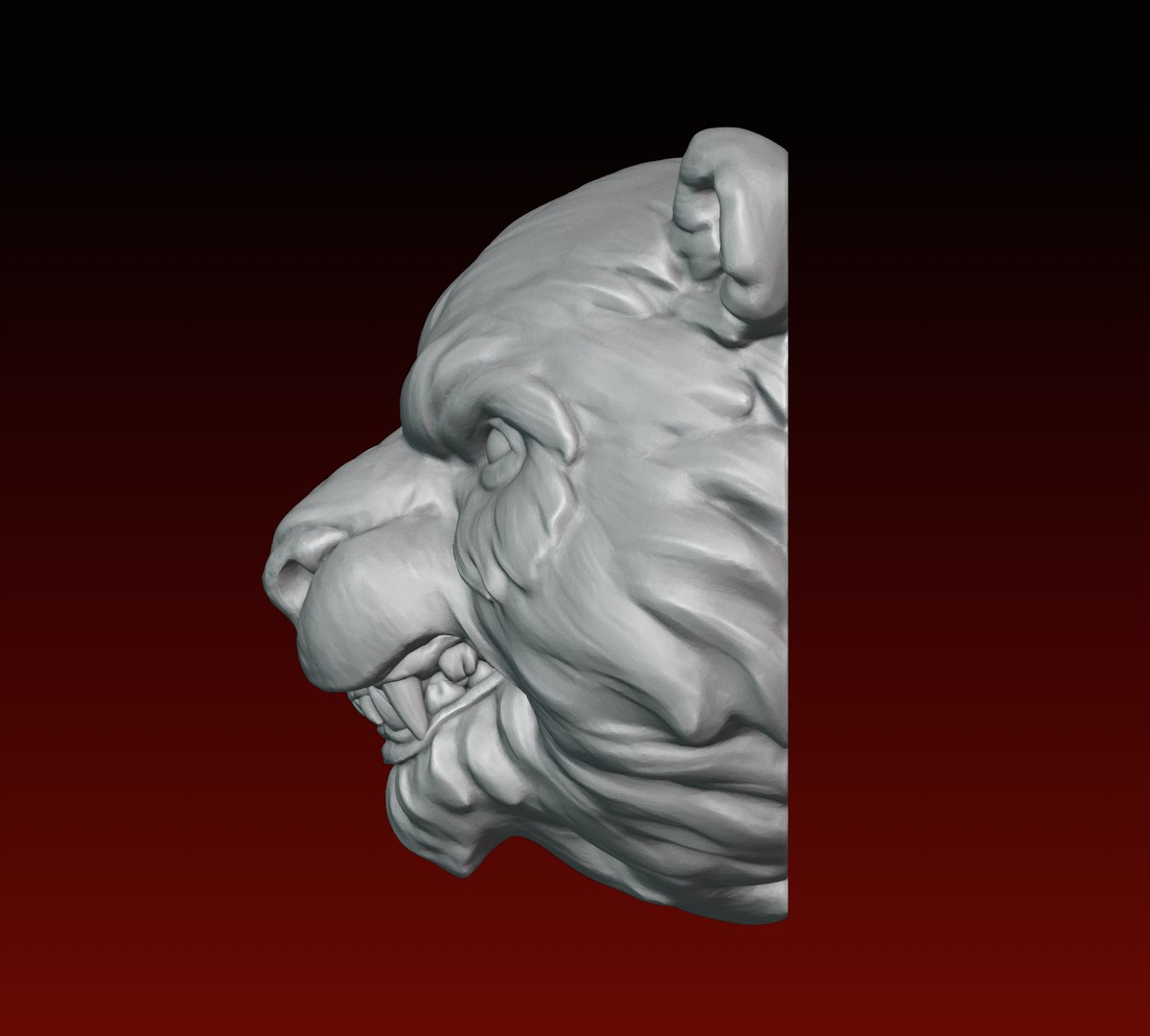 Panda Head 3D Print Ready 3D - TurboSquid 1875283