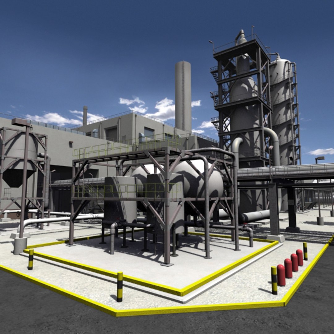 industrial plant complex oil max