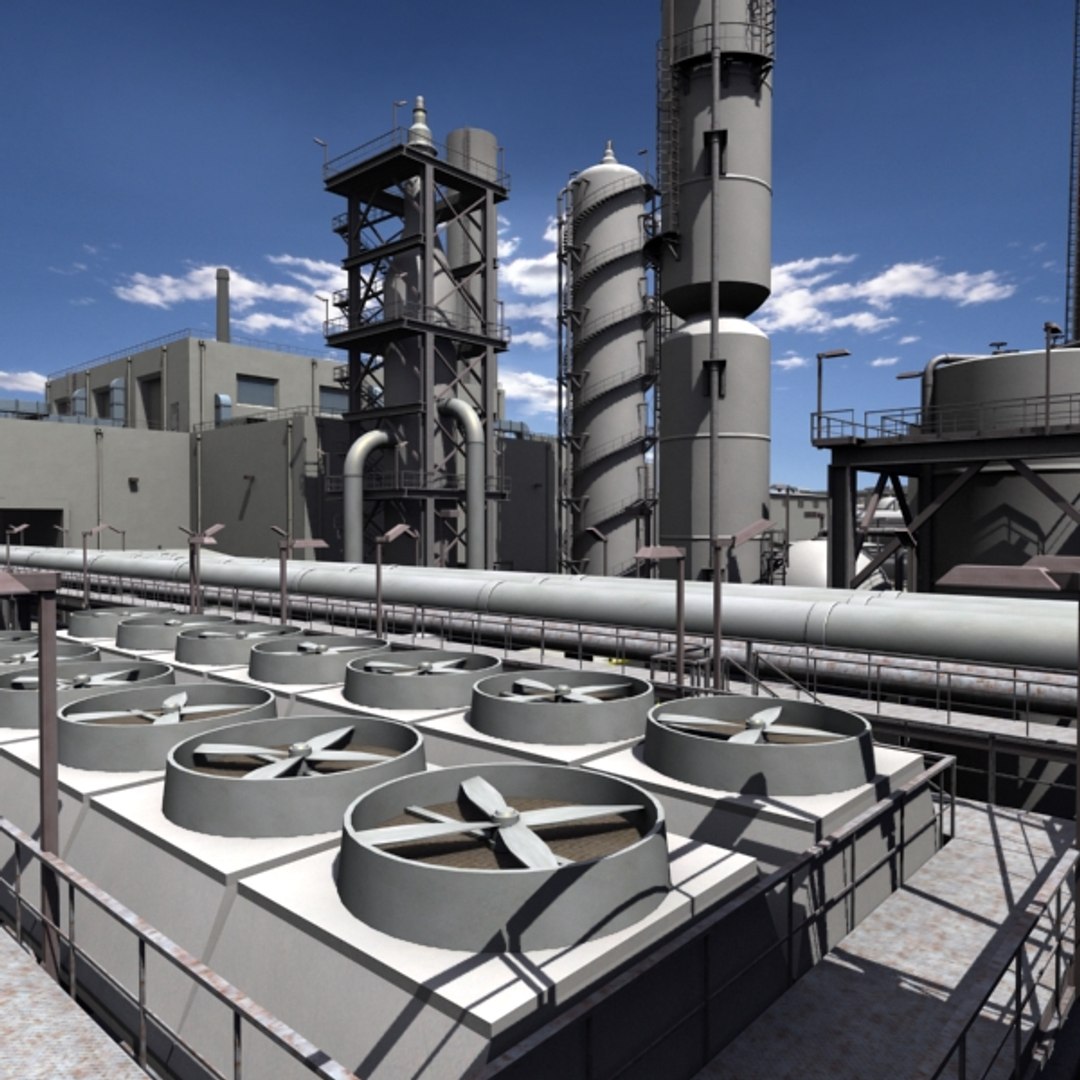 industrial plant complex oil max
