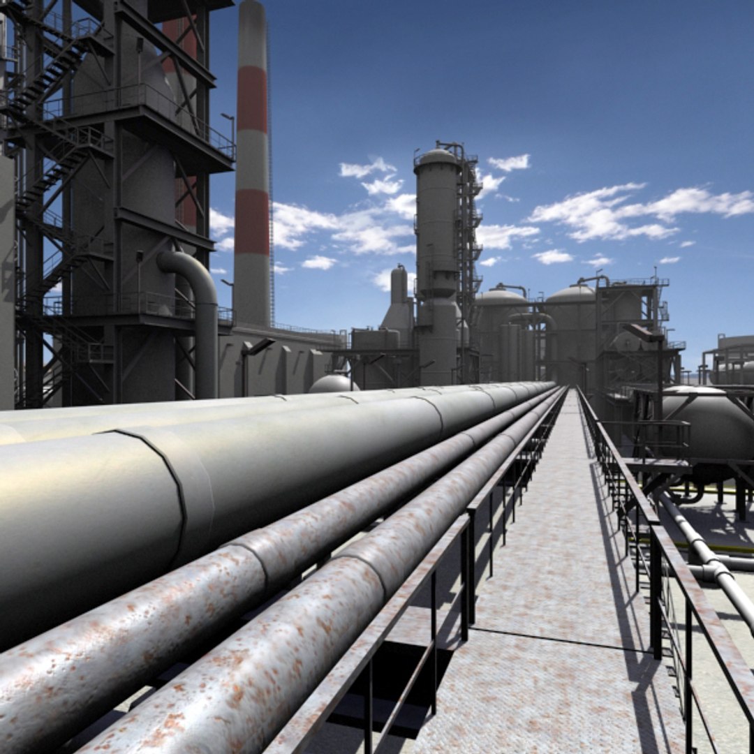 industrial plant complex oil max