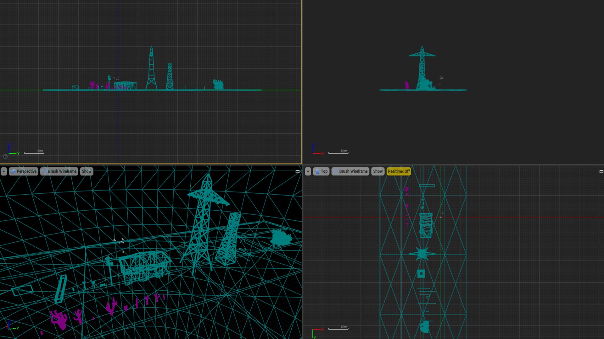 3D Electrical Substation 34 Assets - TurboSquid 2114957