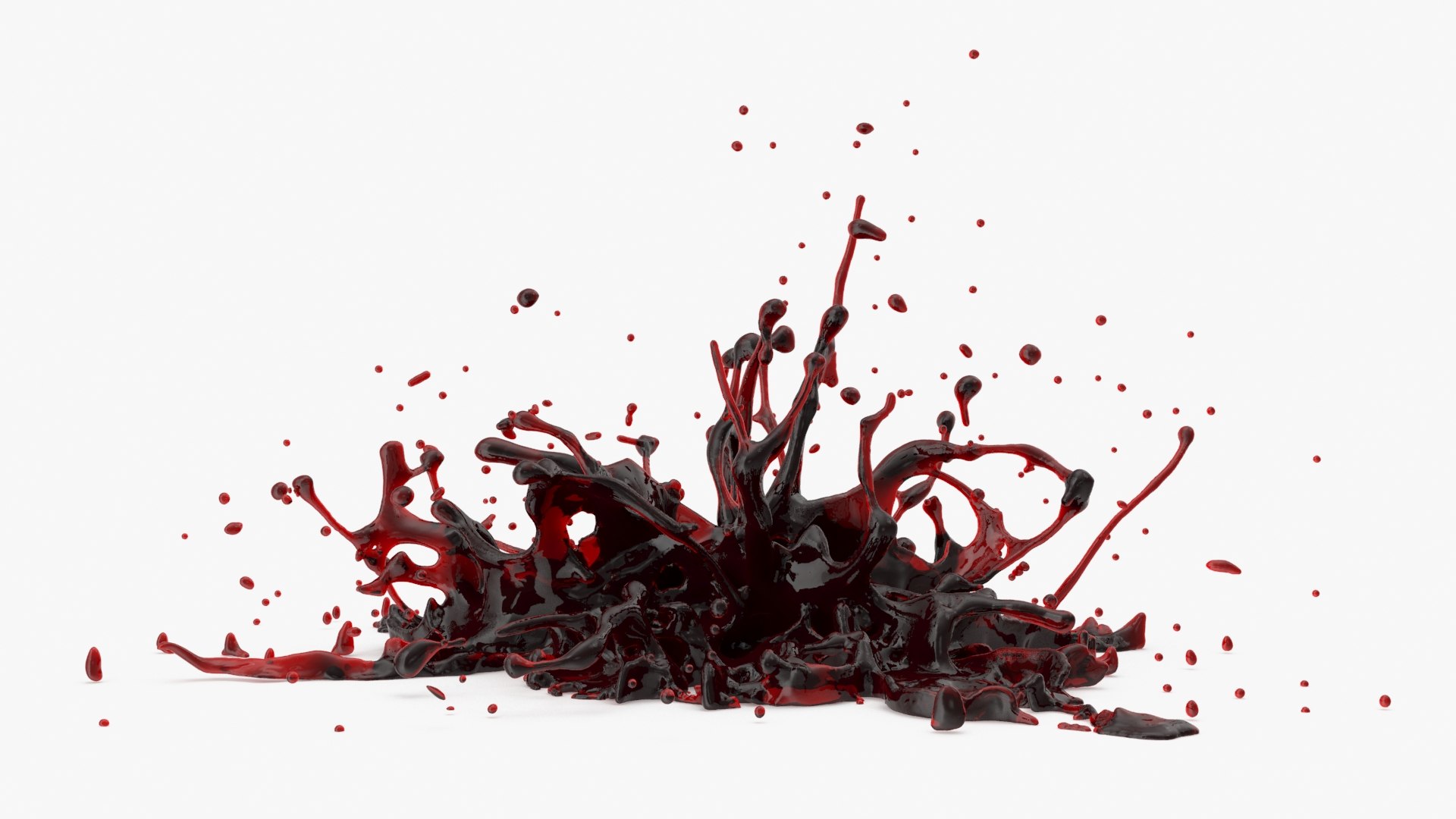Blood Splash 20 Model - TurboSquid 1874186