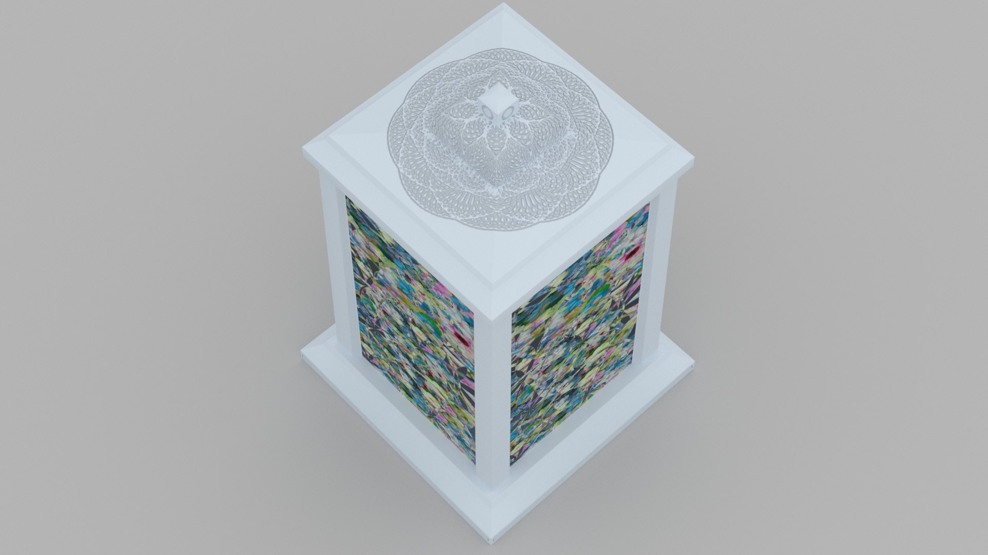 Flower Lamp 3D Model - TurboSquid 1559523
