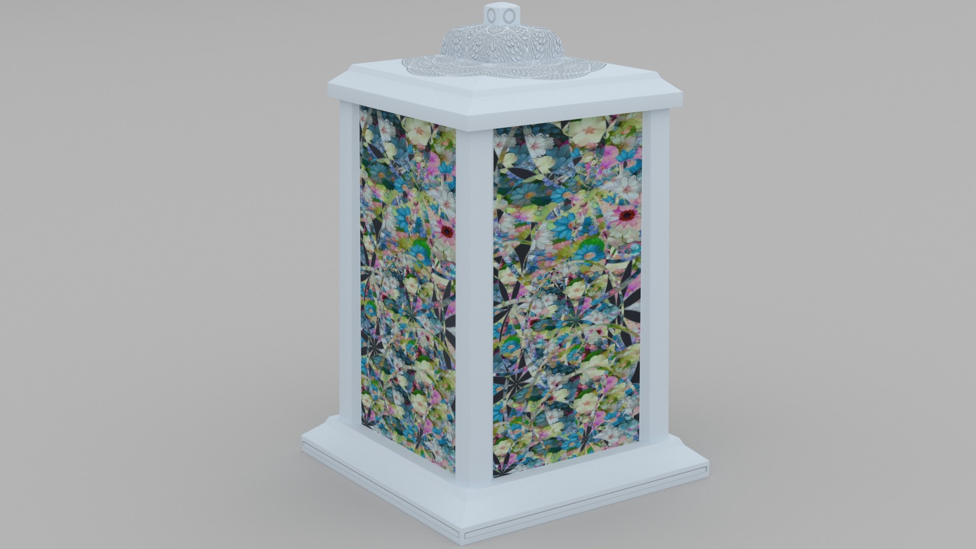 Flower Lamp 3D Model - TurboSquid 1559523