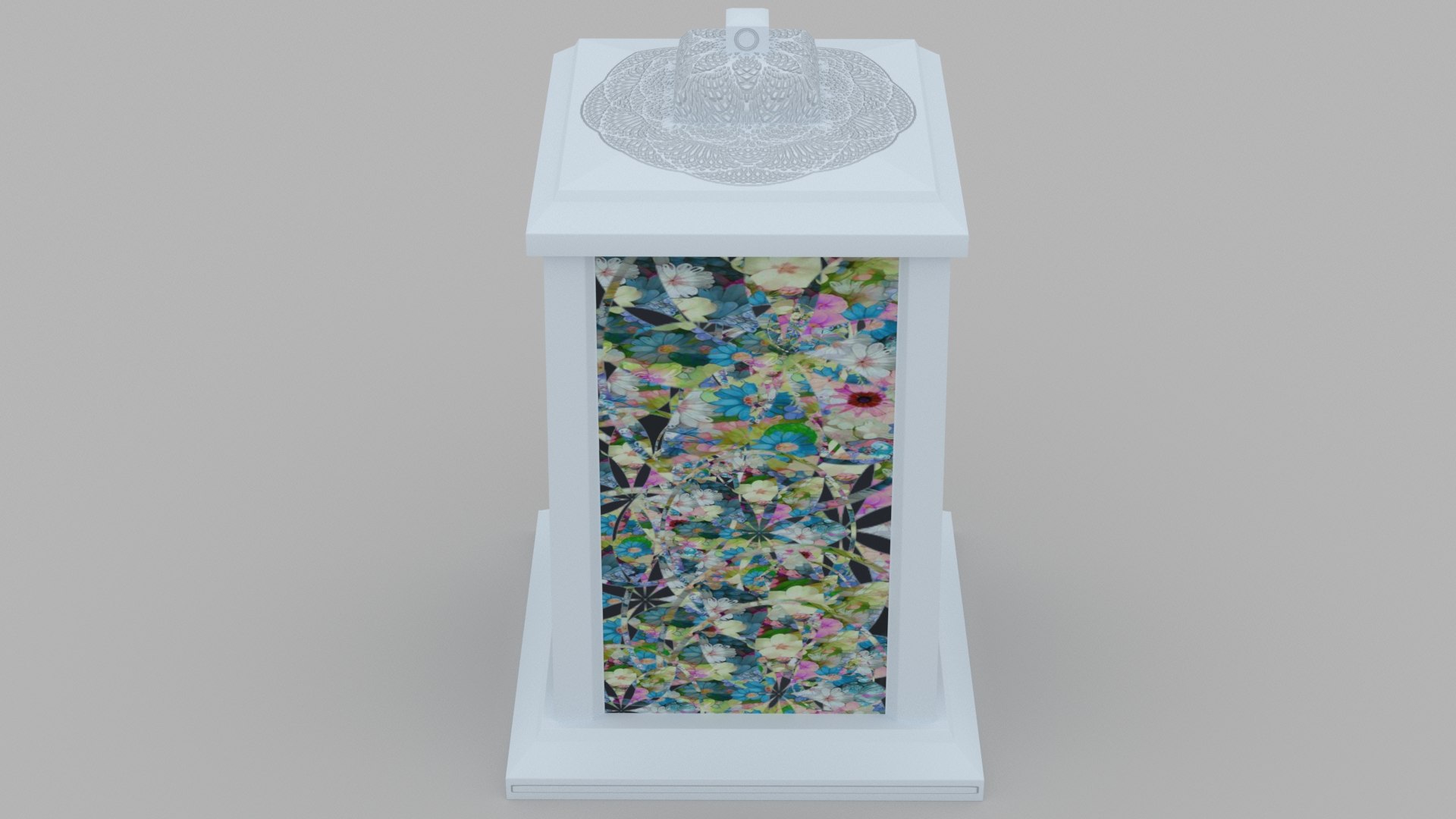 Flower Lamp 3D Model - TurboSquid 1559523