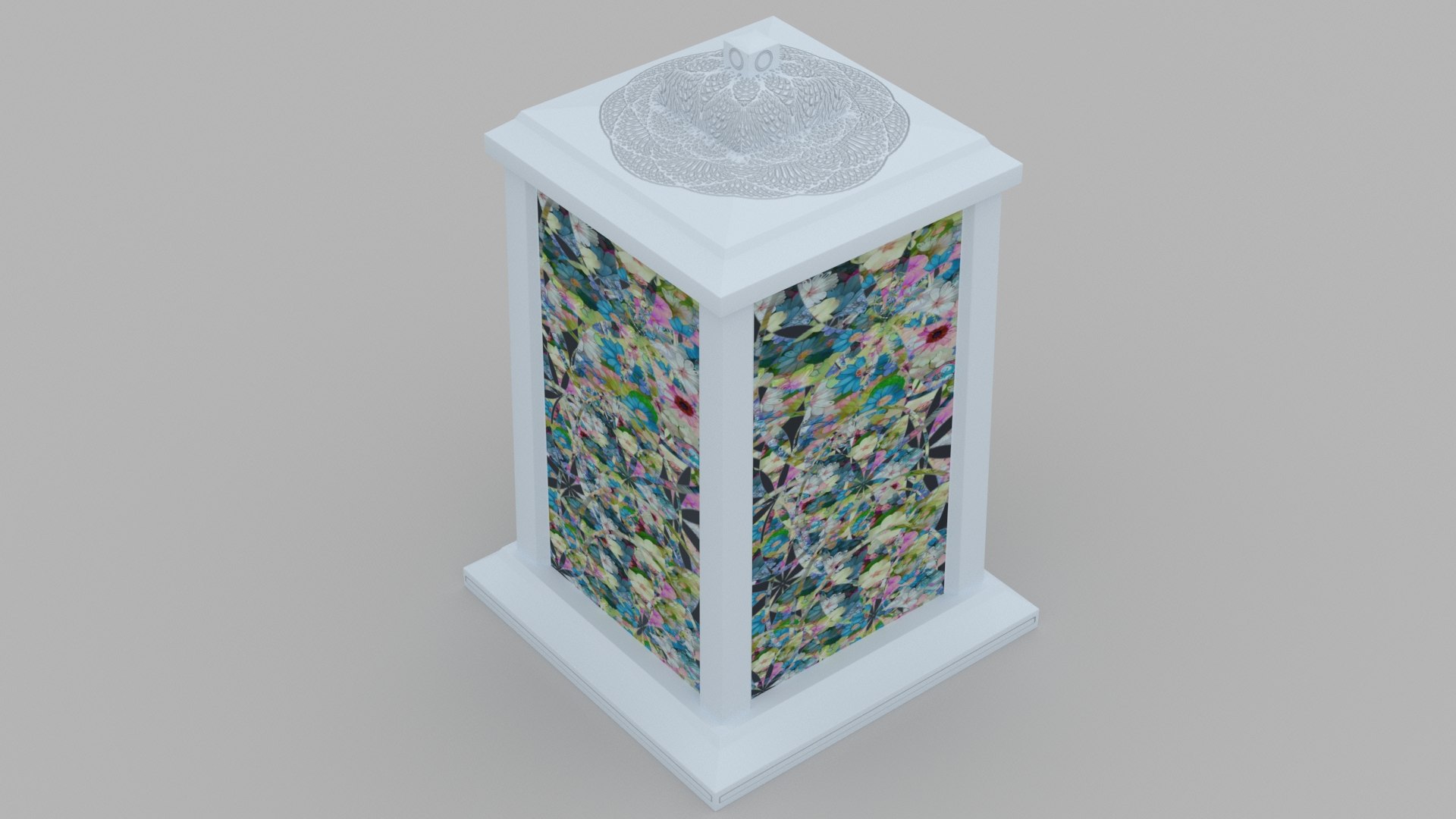 Flower Lamp 3D Model - TurboSquid 1559523