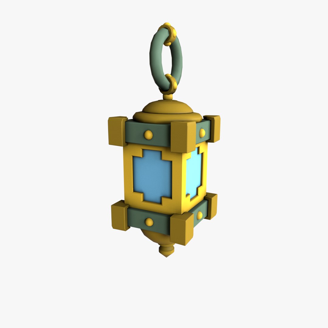 3D Cartoon Lamp Model - TurboSquid 1295387