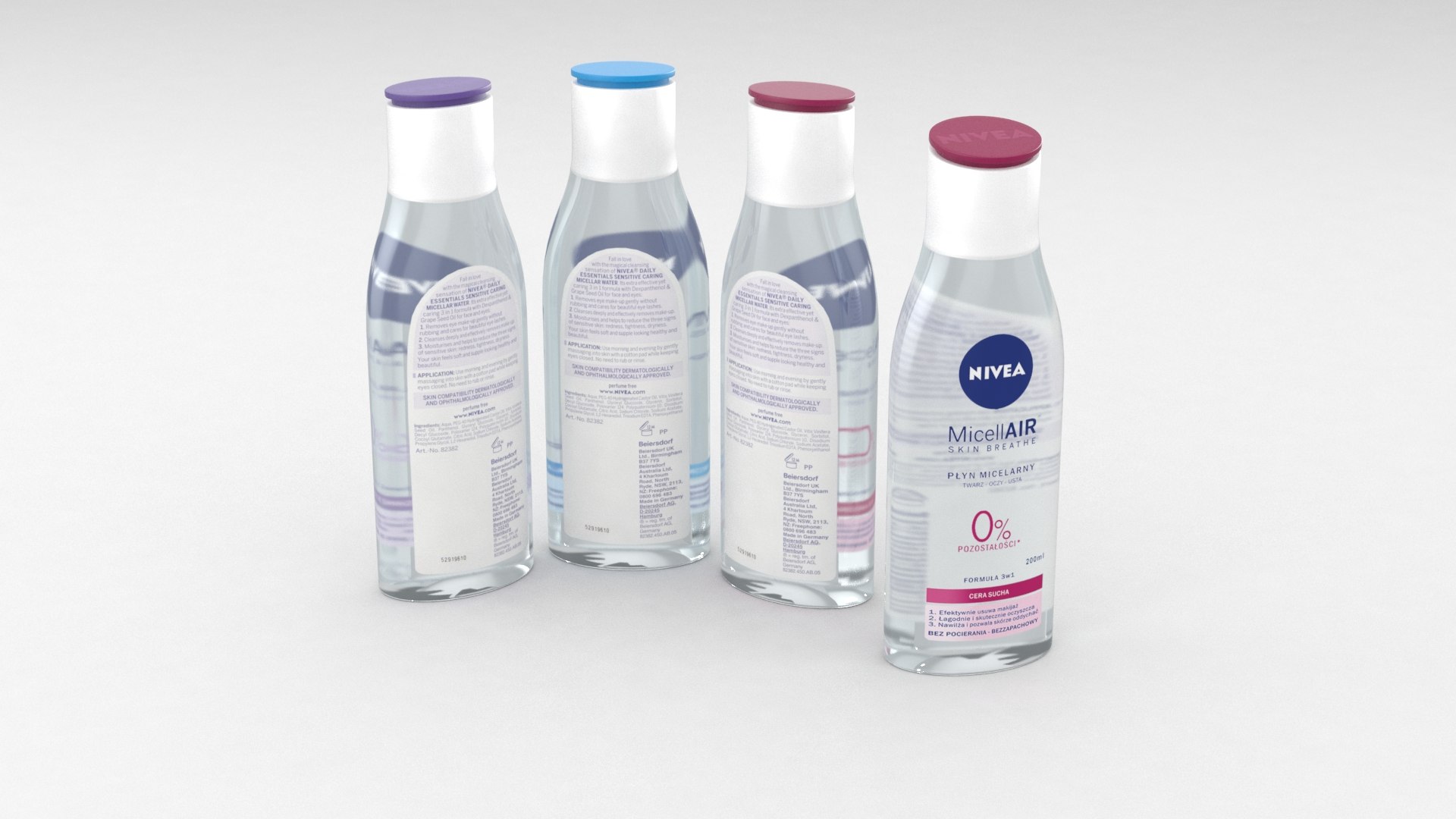 3D Micellar Micellair Model - TurboSquid 1344806