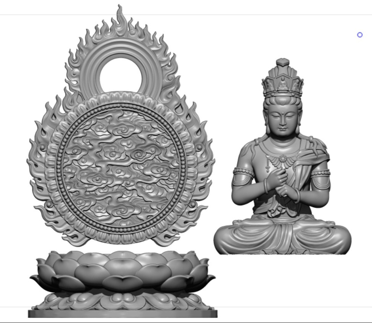 3D 8 Buddha Models Model - TurboSquid 2294238