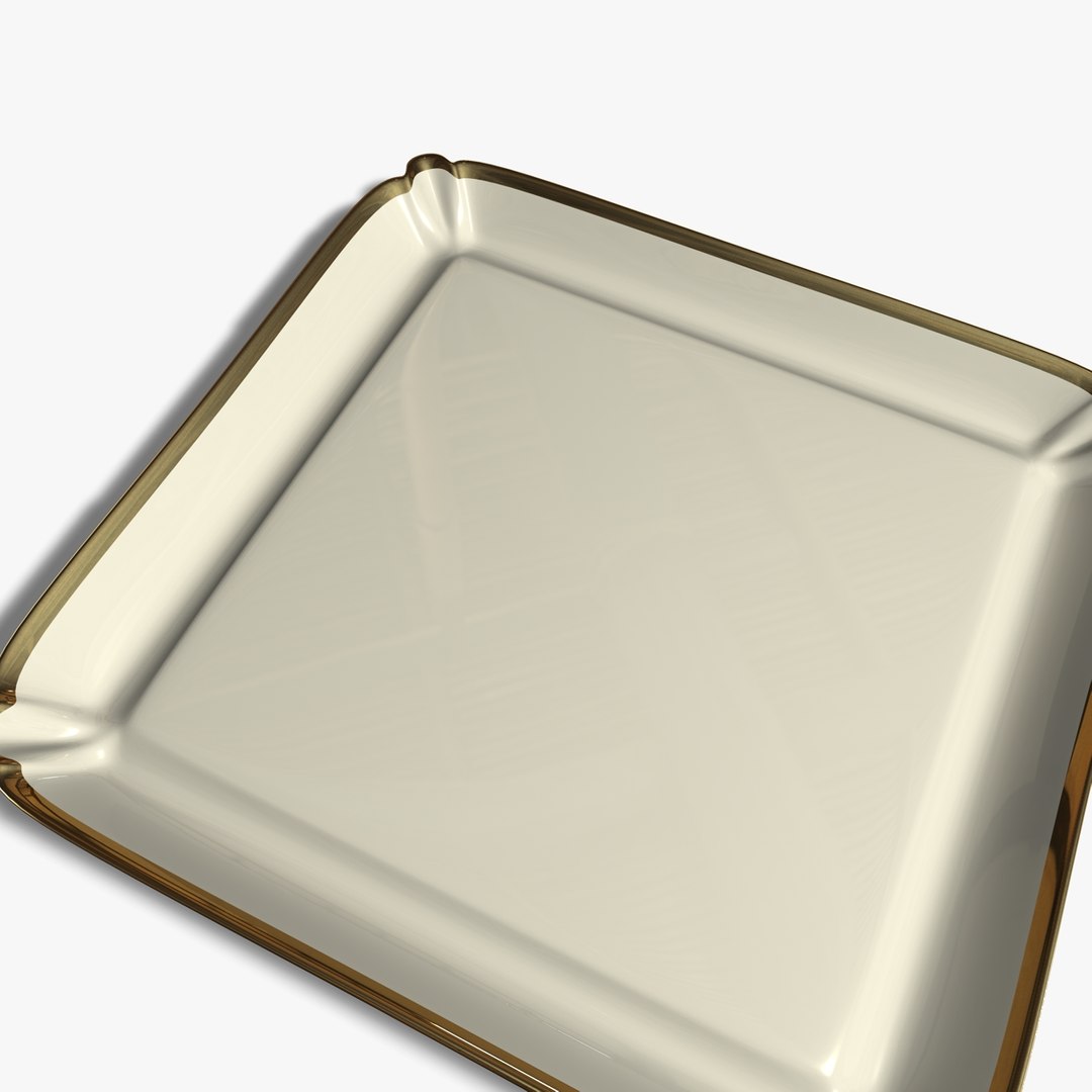 square plate 3d c4d