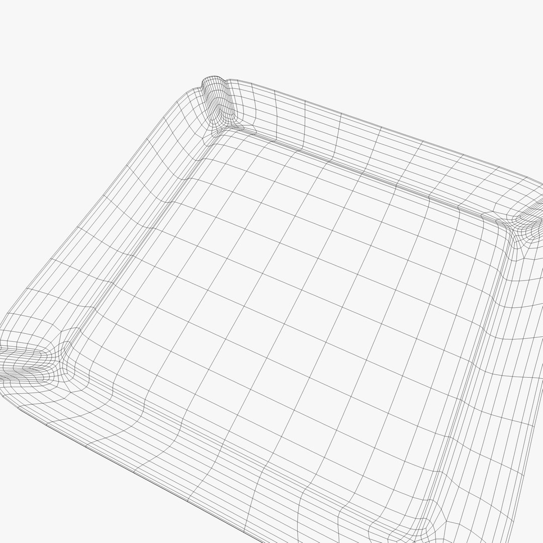 square plate 3d c4d