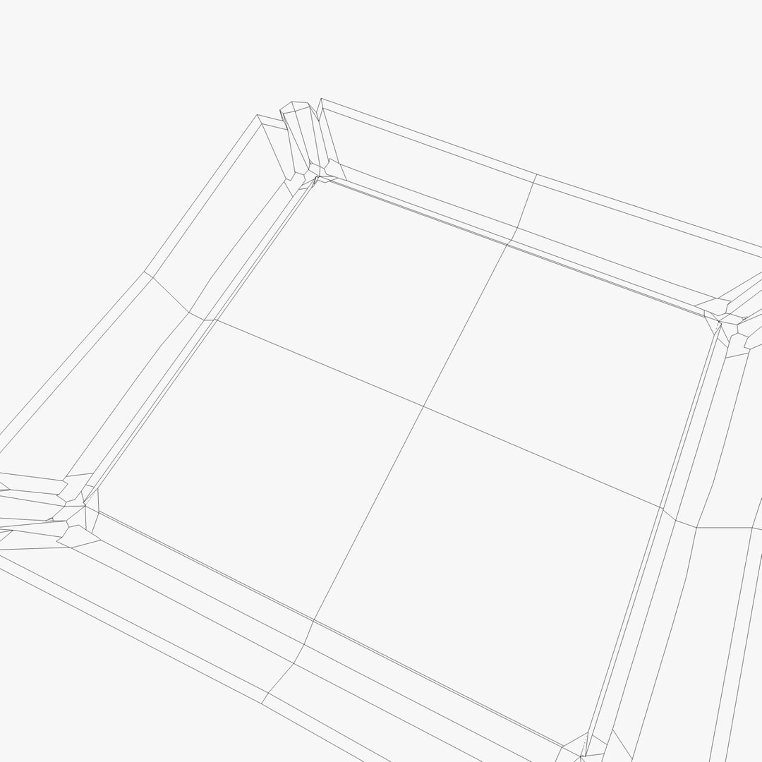 square plate 3d c4d