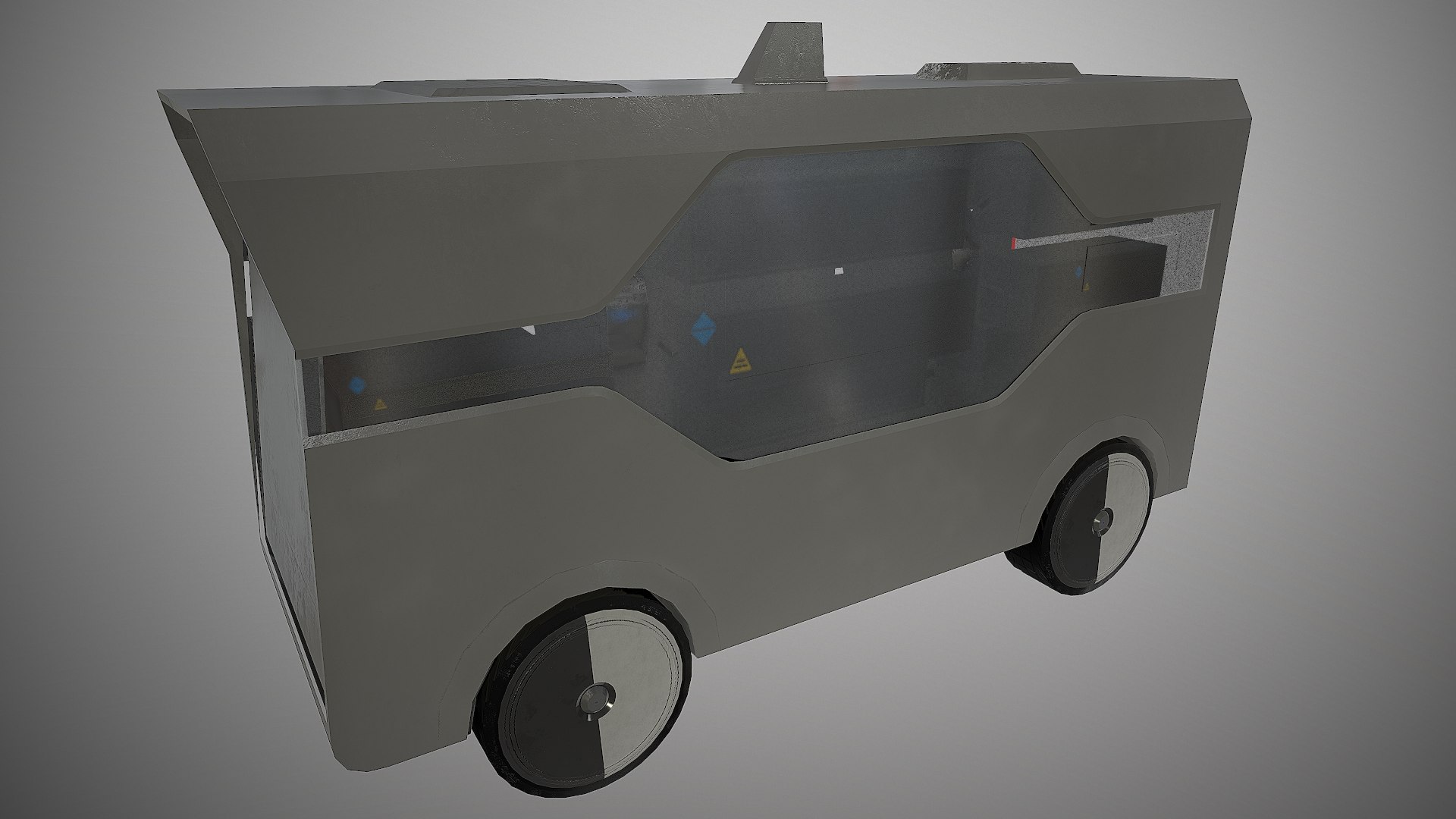 Locker Vehicle 3D - TurboSquid 1382936