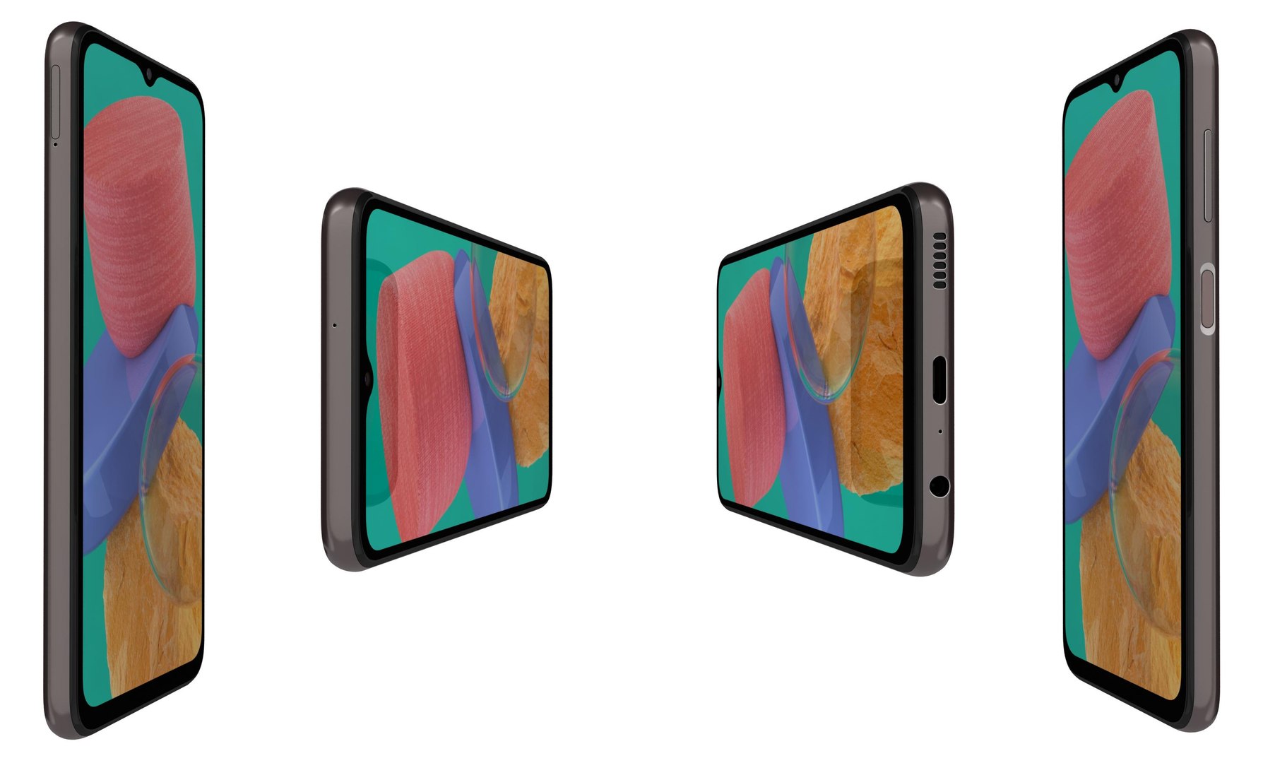 3D Samsung Galaxy M33 Brown model - TurboSquid 1875389