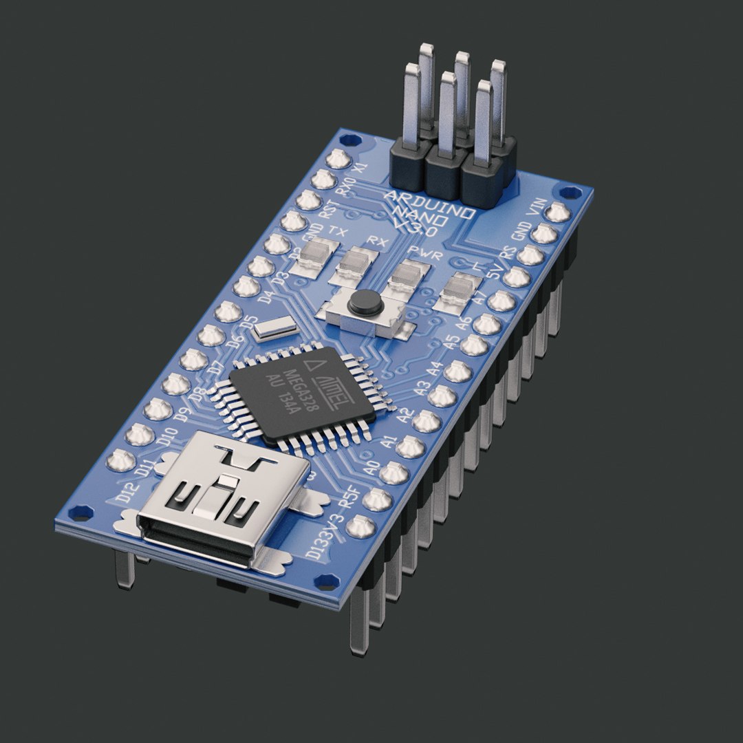 3D Arduino Nano 3 0 - TurboSquid 1381276