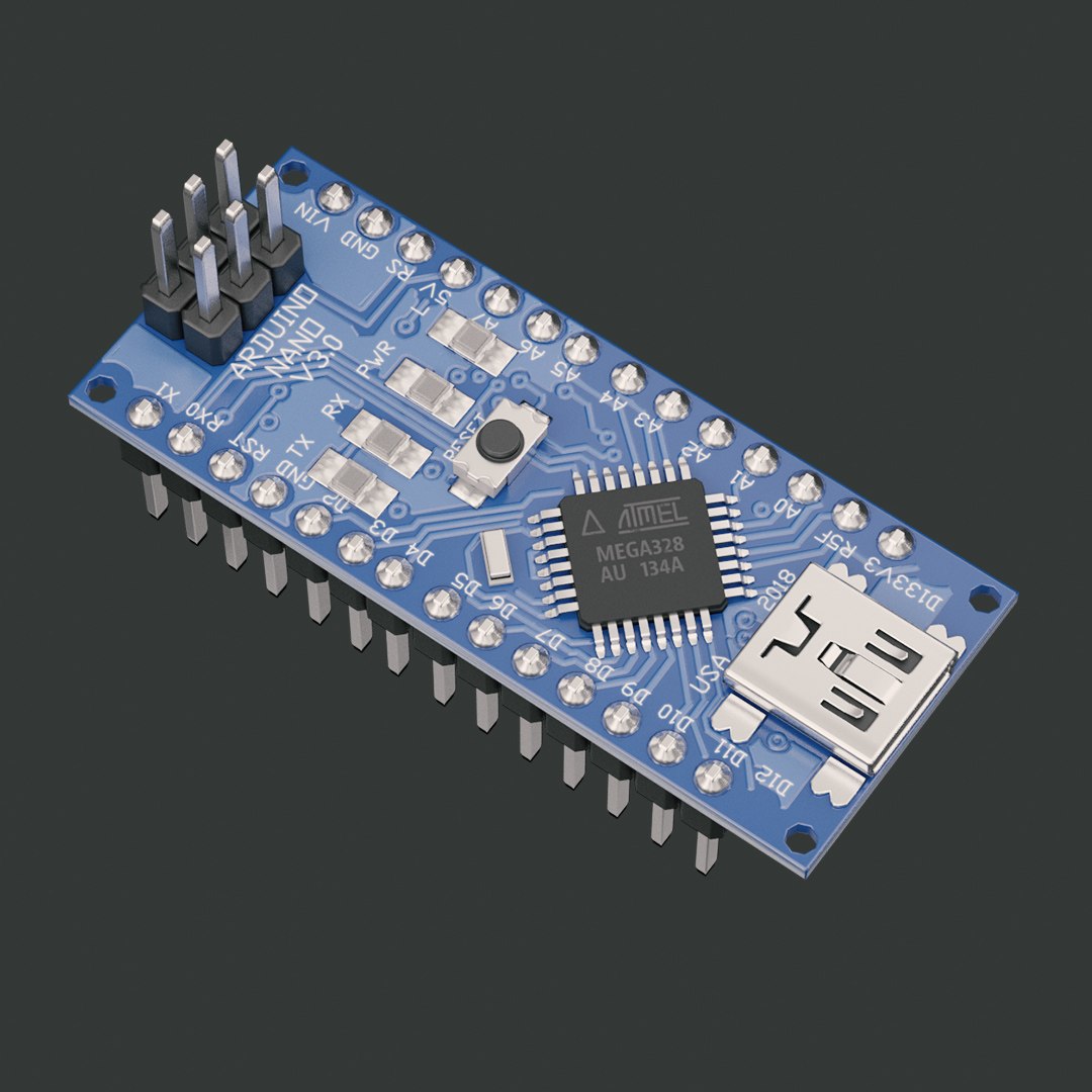 3D Arduino Nano 3 0 - TurboSquid 1381276