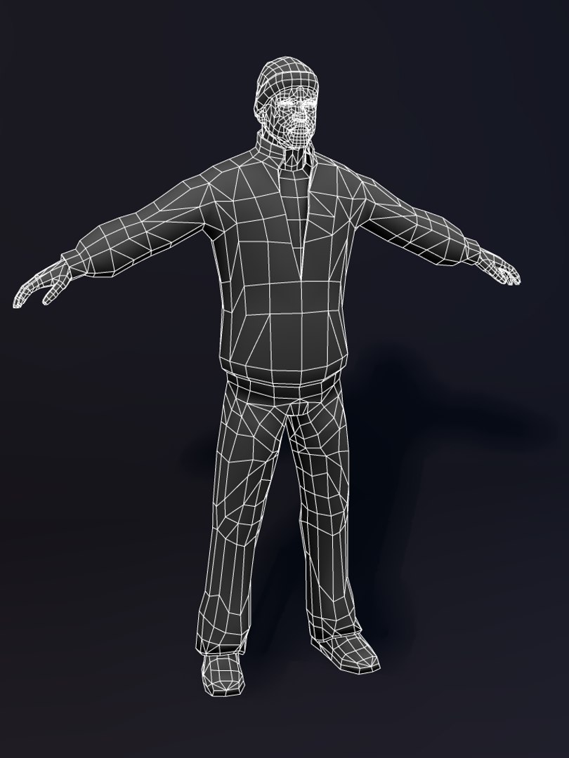 3d Model Hijacker Character