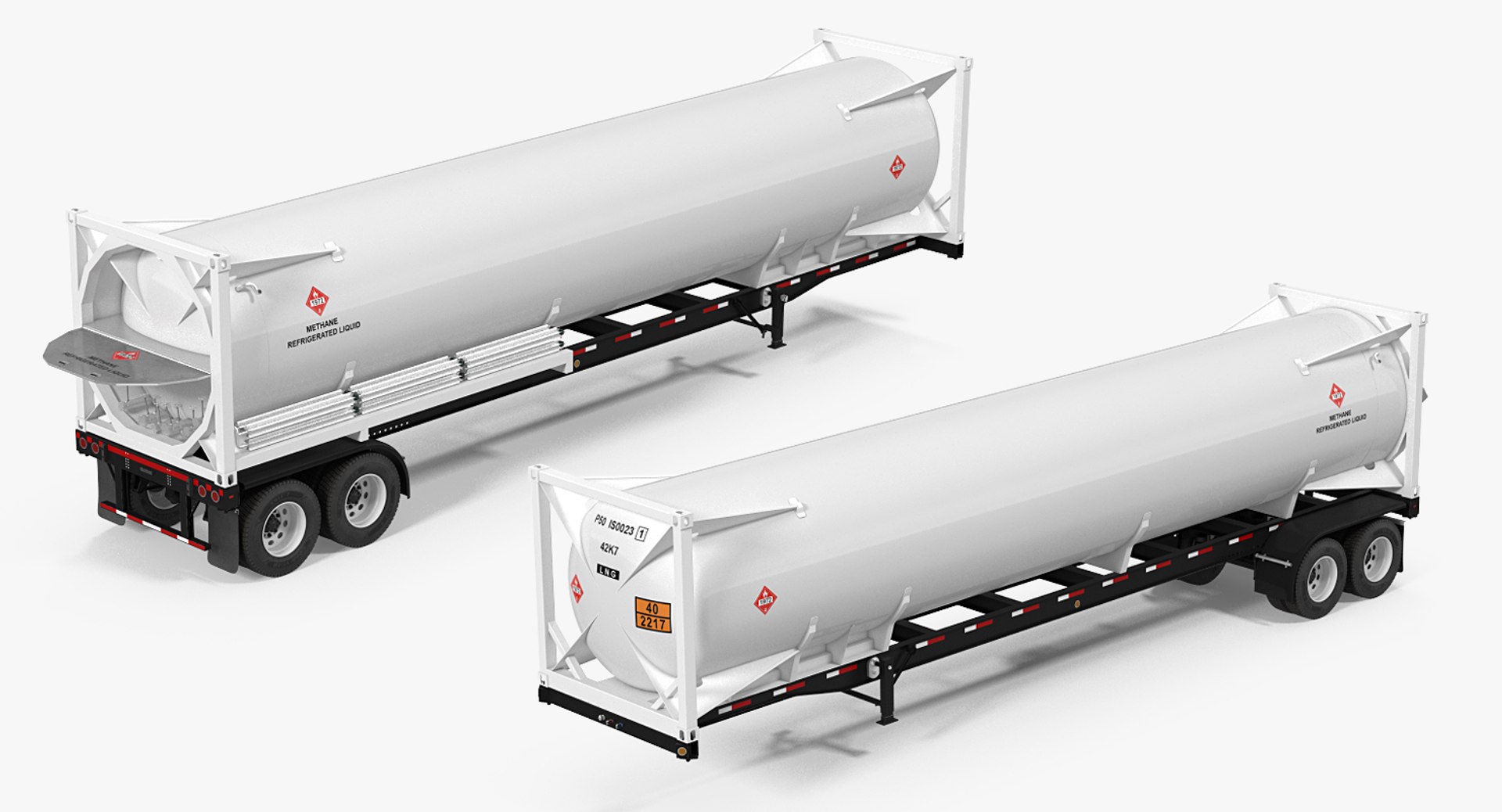 3D Model Gas Tank Lng Trailer - TurboSquid 1381731