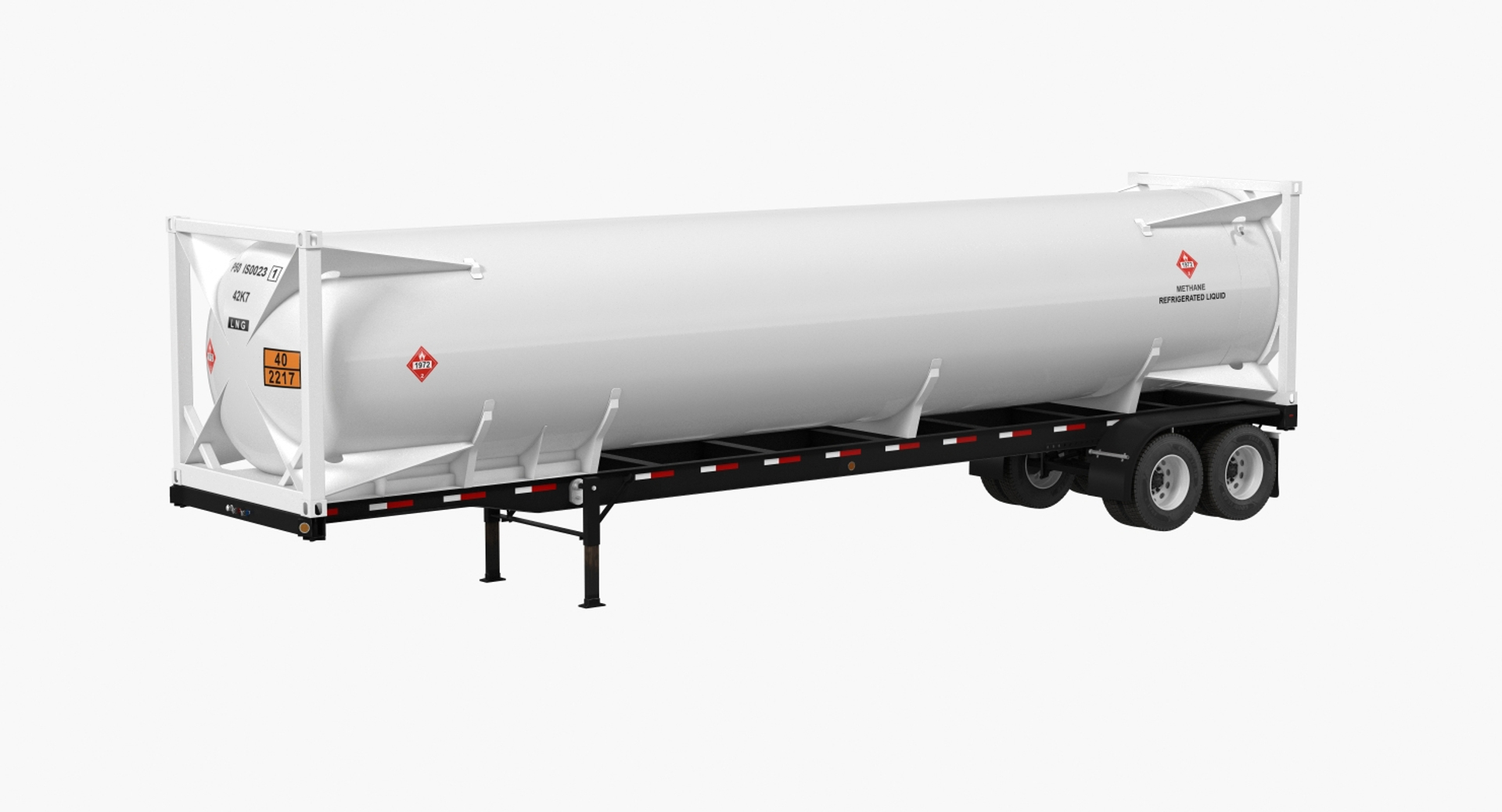 3D Model Gas Tank Lng Trailer - TurboSquid 1381731