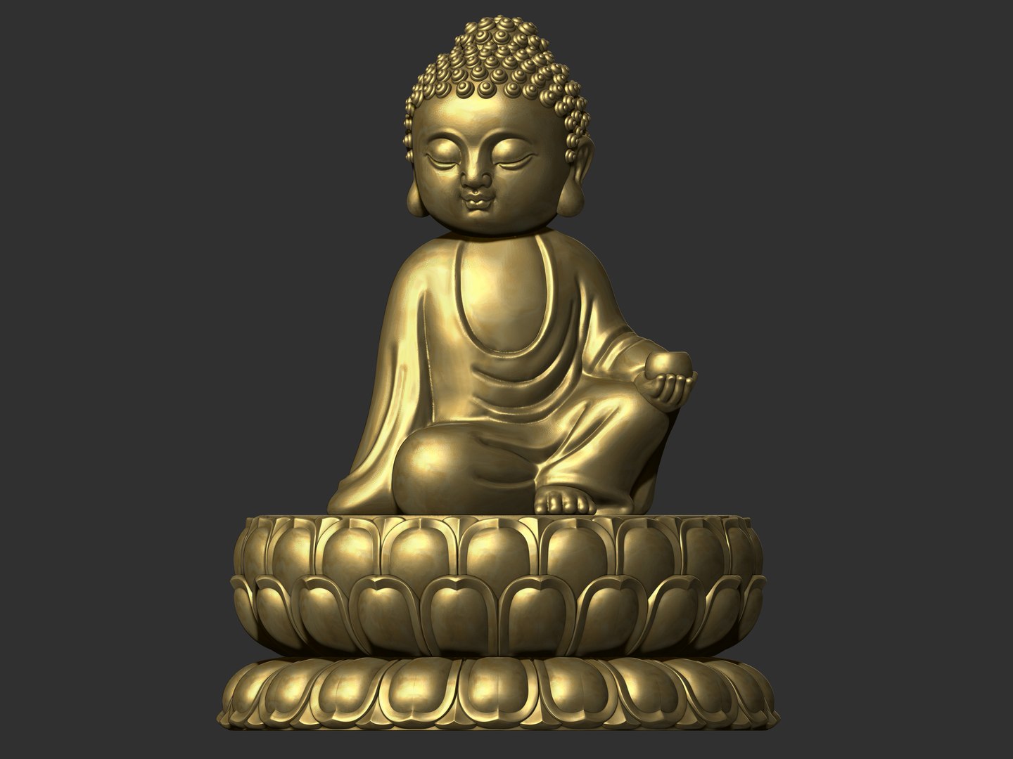 3D Model Buddha - TurboSquid 2169378