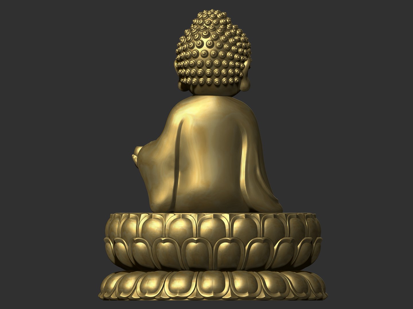3D Model Buddha - TurboSquid 2169378