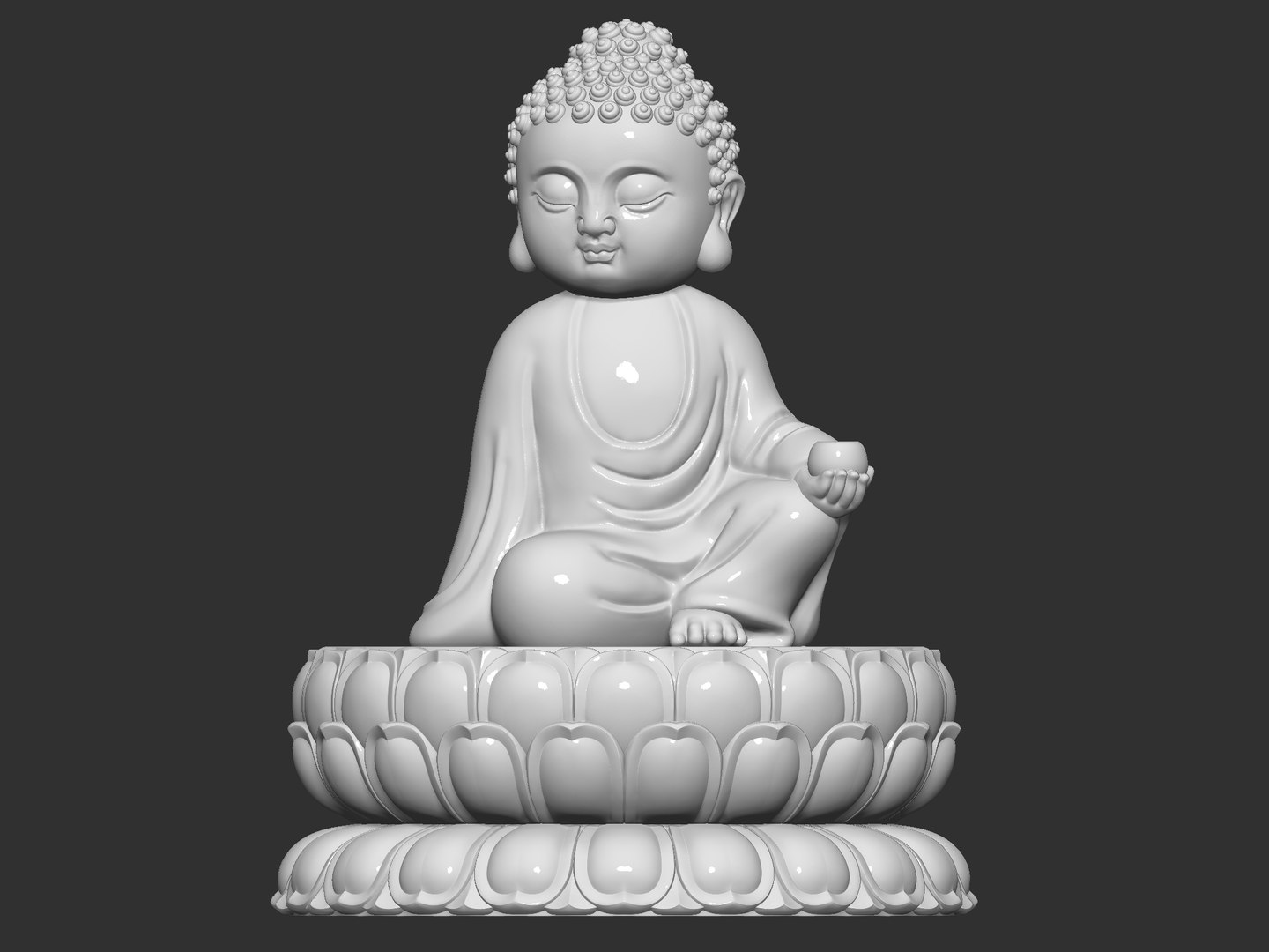 3D Model Buddha - TurboSquid 2169378