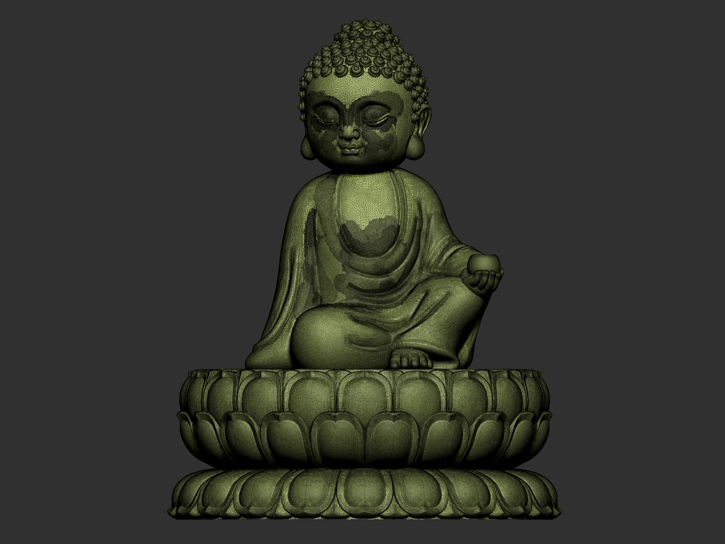 3D Model Buddha - TurboSquid 2169378