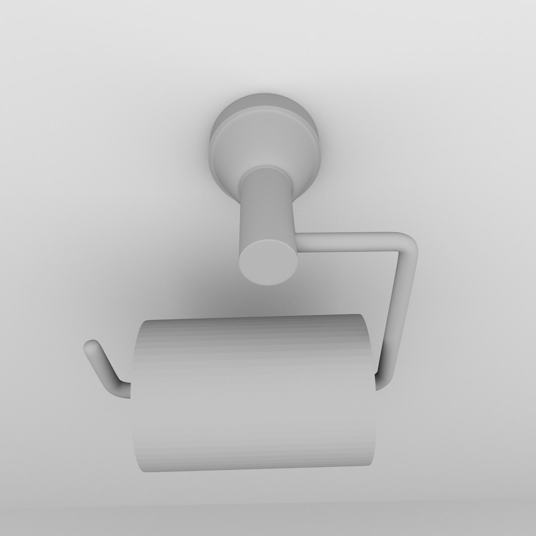 3d Model Toilet Paper Holder
