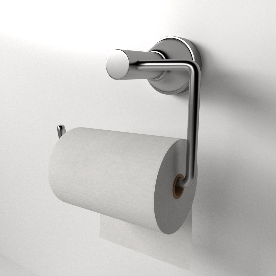 3d Model Toilet Paper Holder