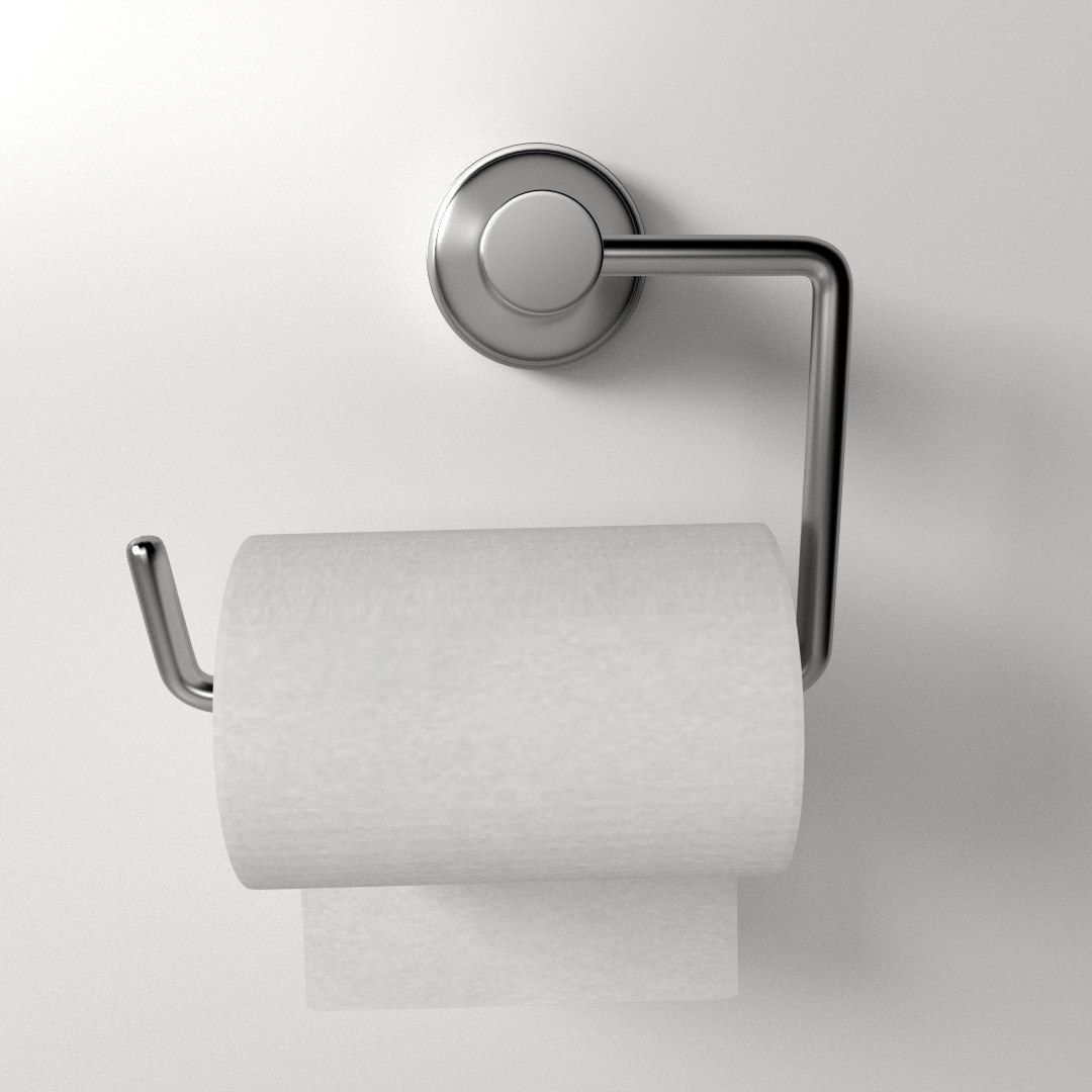 3d Model Toilet Paper Holder