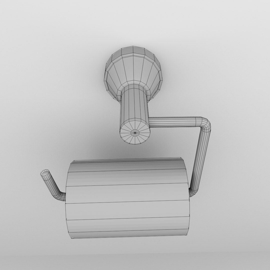 3d Model Toilet Paper Holder