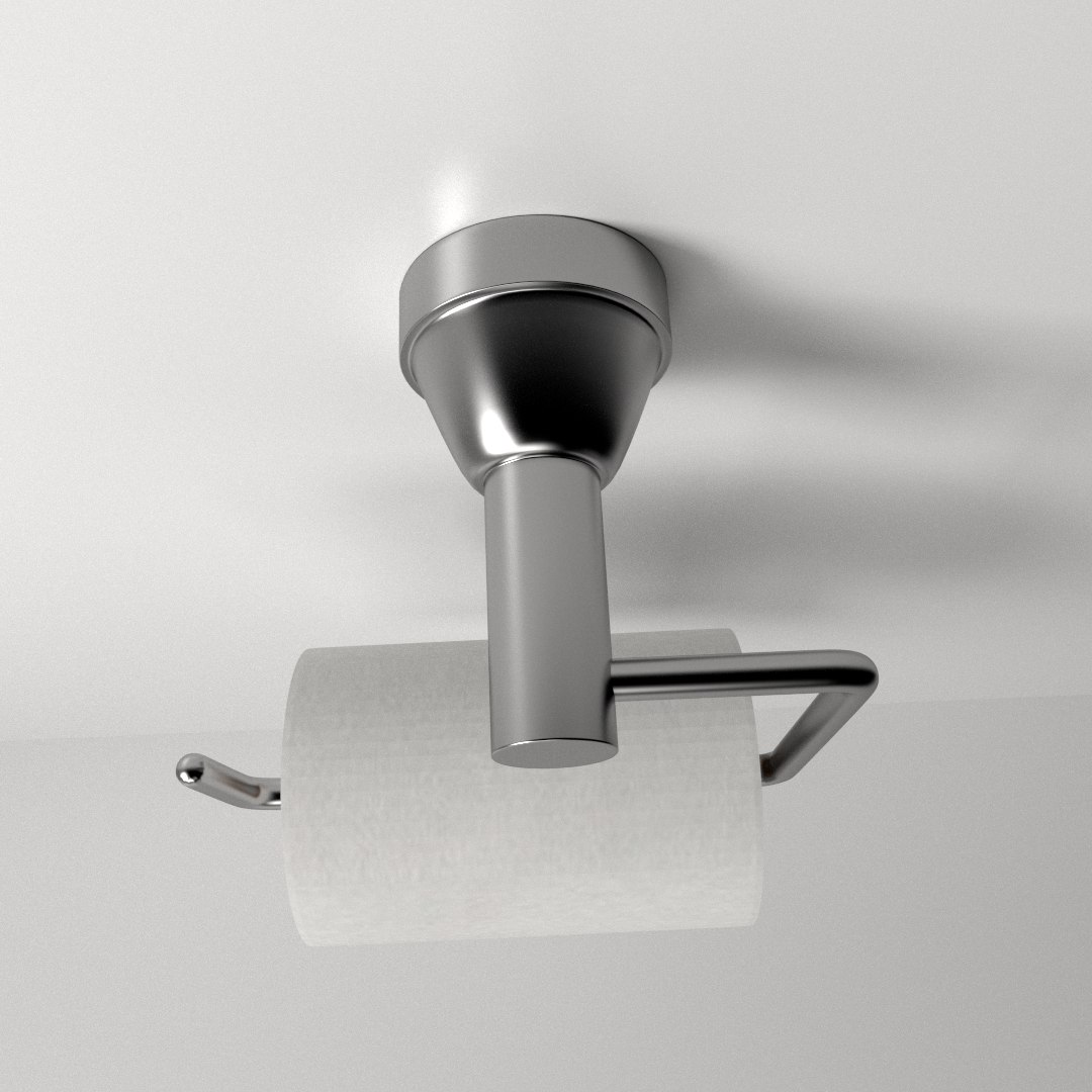 3d Model Toilet Paper Holder
