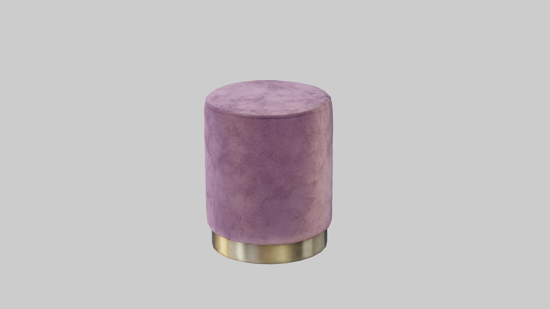 3D Pouf in Pink Velvet model - TurboSquid 2053896