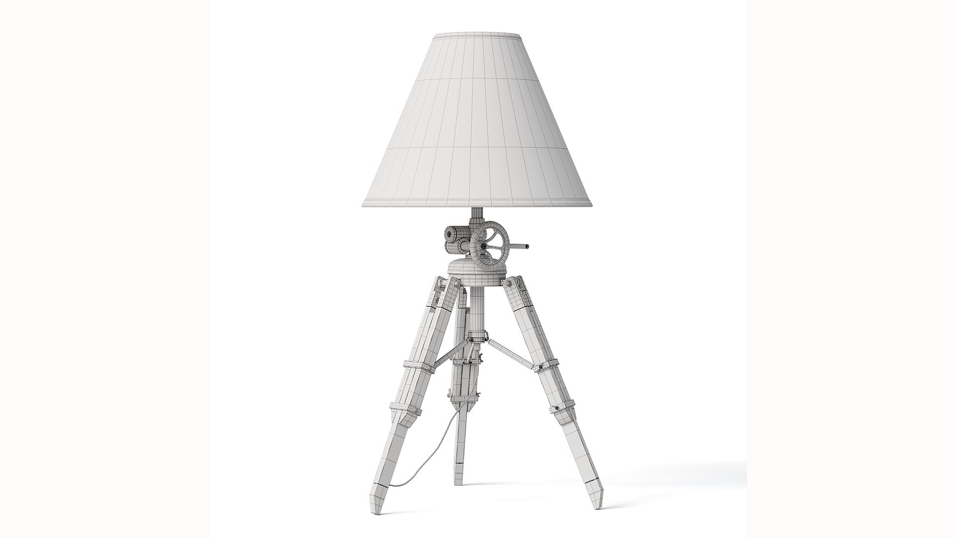 Table Standing Lamp 3D - TurboSquid 2128257