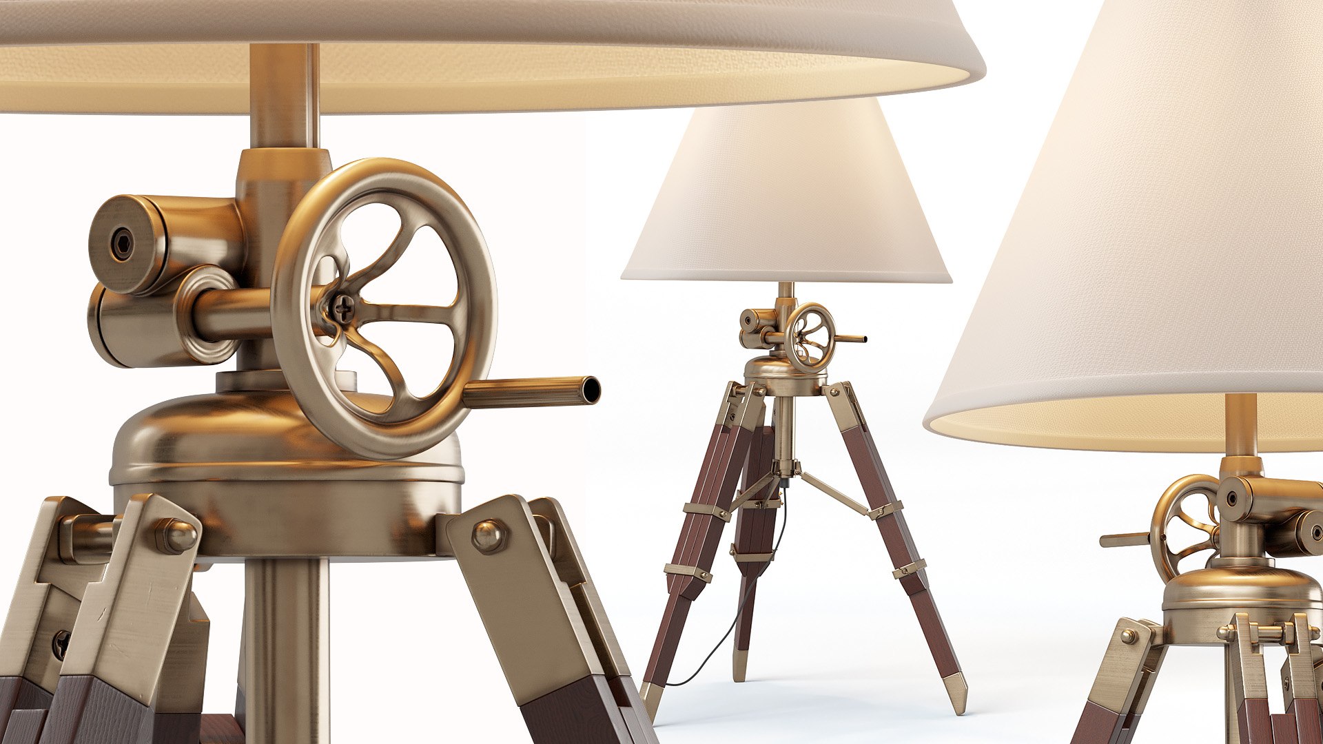 Table Standing Lamp 3D - TurboSquid 2128257