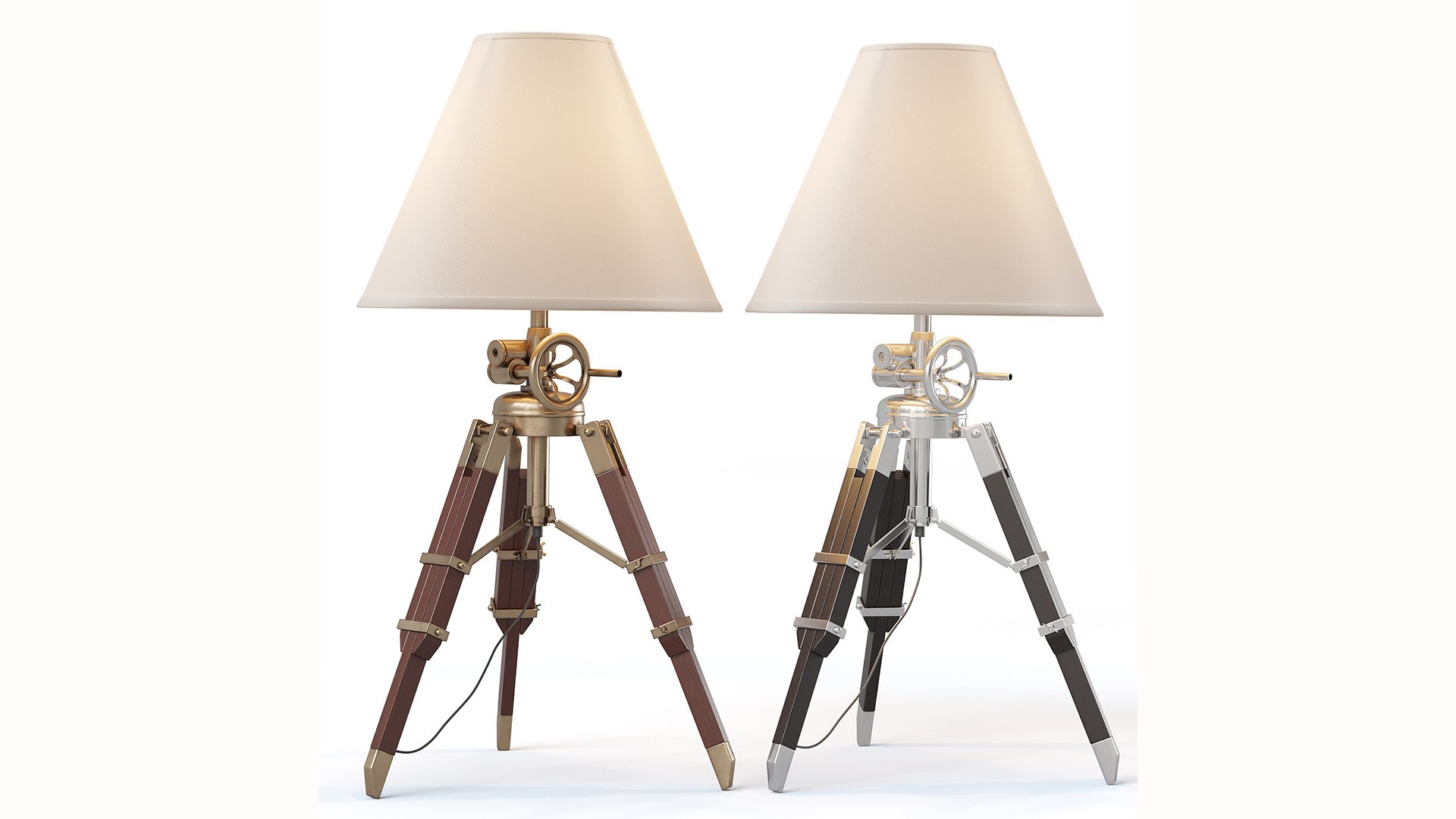 Table Standing Lamp 3D - TurboSquid 2128257