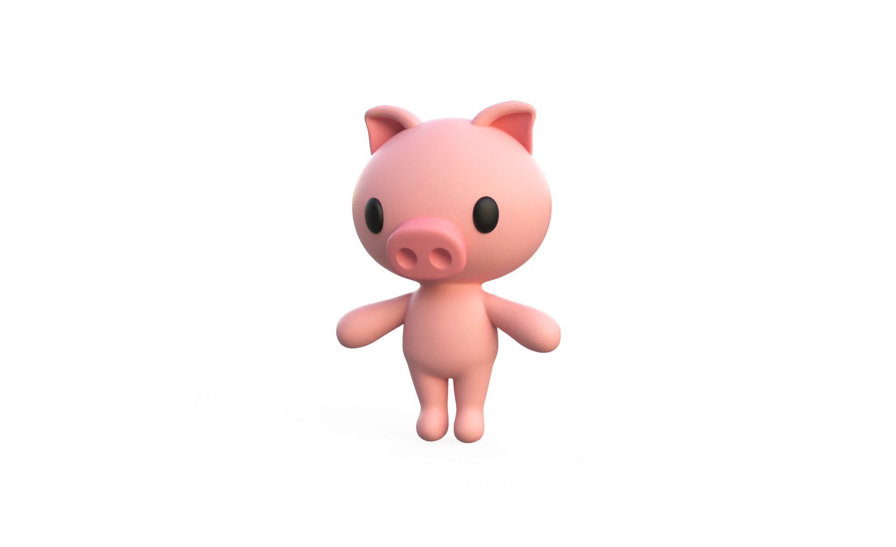 3D Adorable Animal Character Pack 01 - TurboSquid 2303528