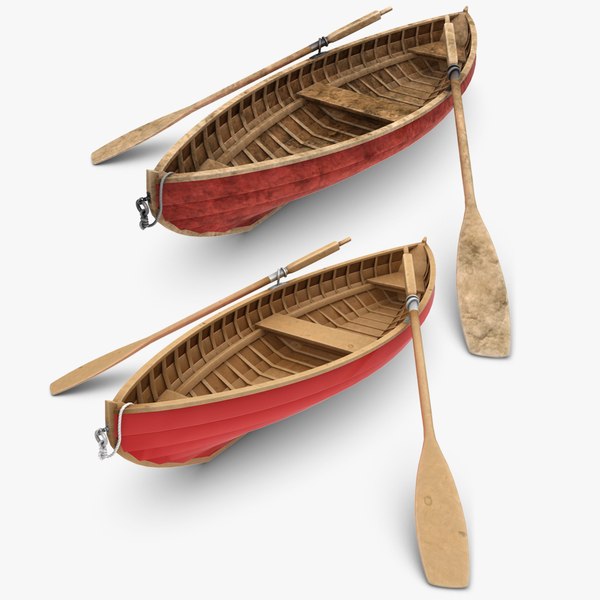 3d model canoe
