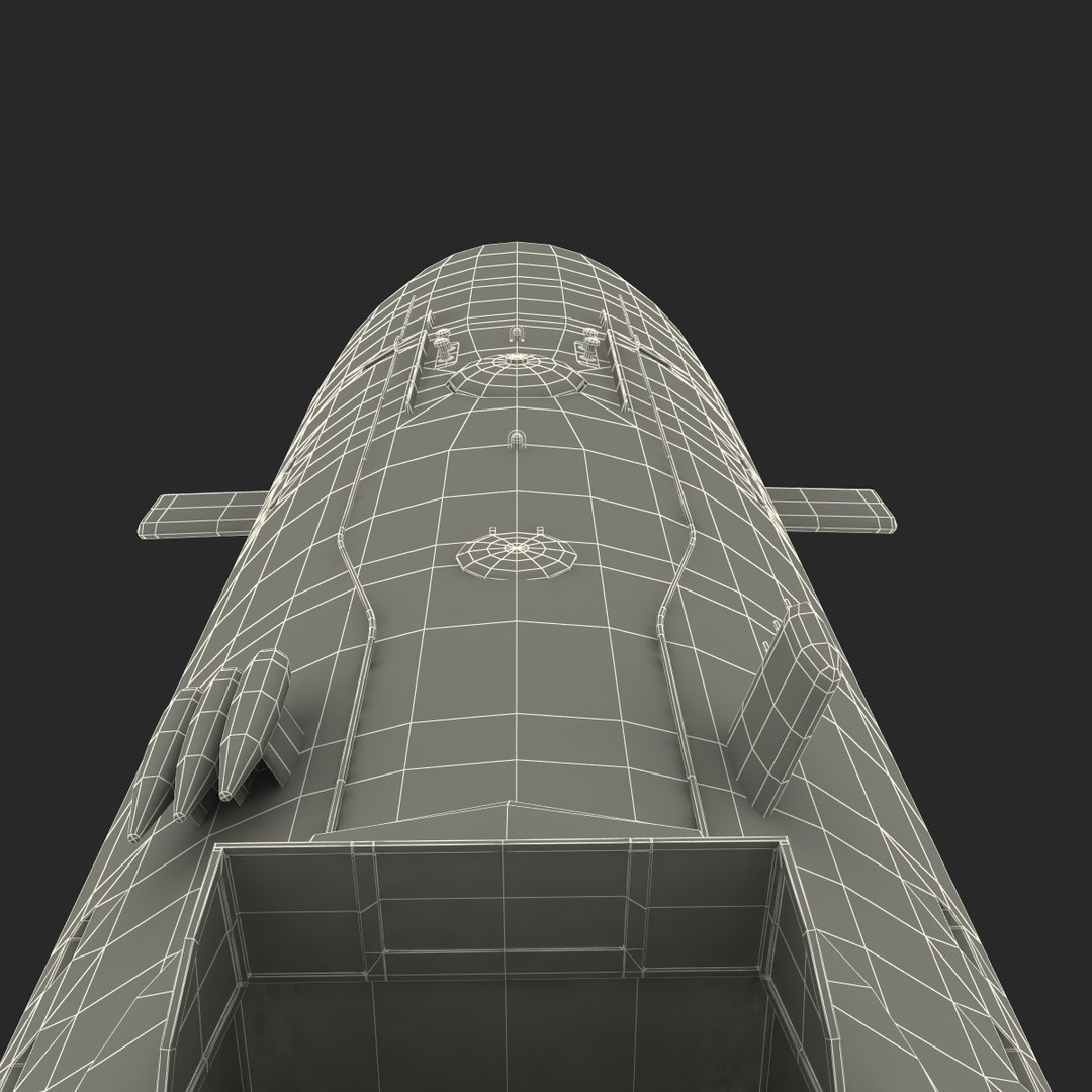 akula class submarine 3d model