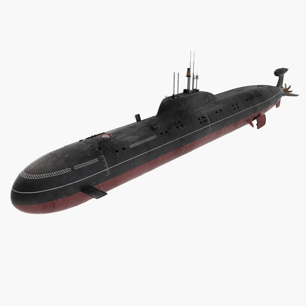 russian lada class submarine 3d 3ds