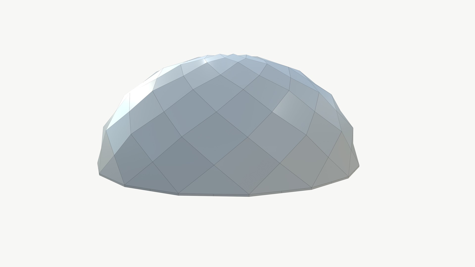 3D Dome Structure Futuristic Model - TurboSquid 2099836