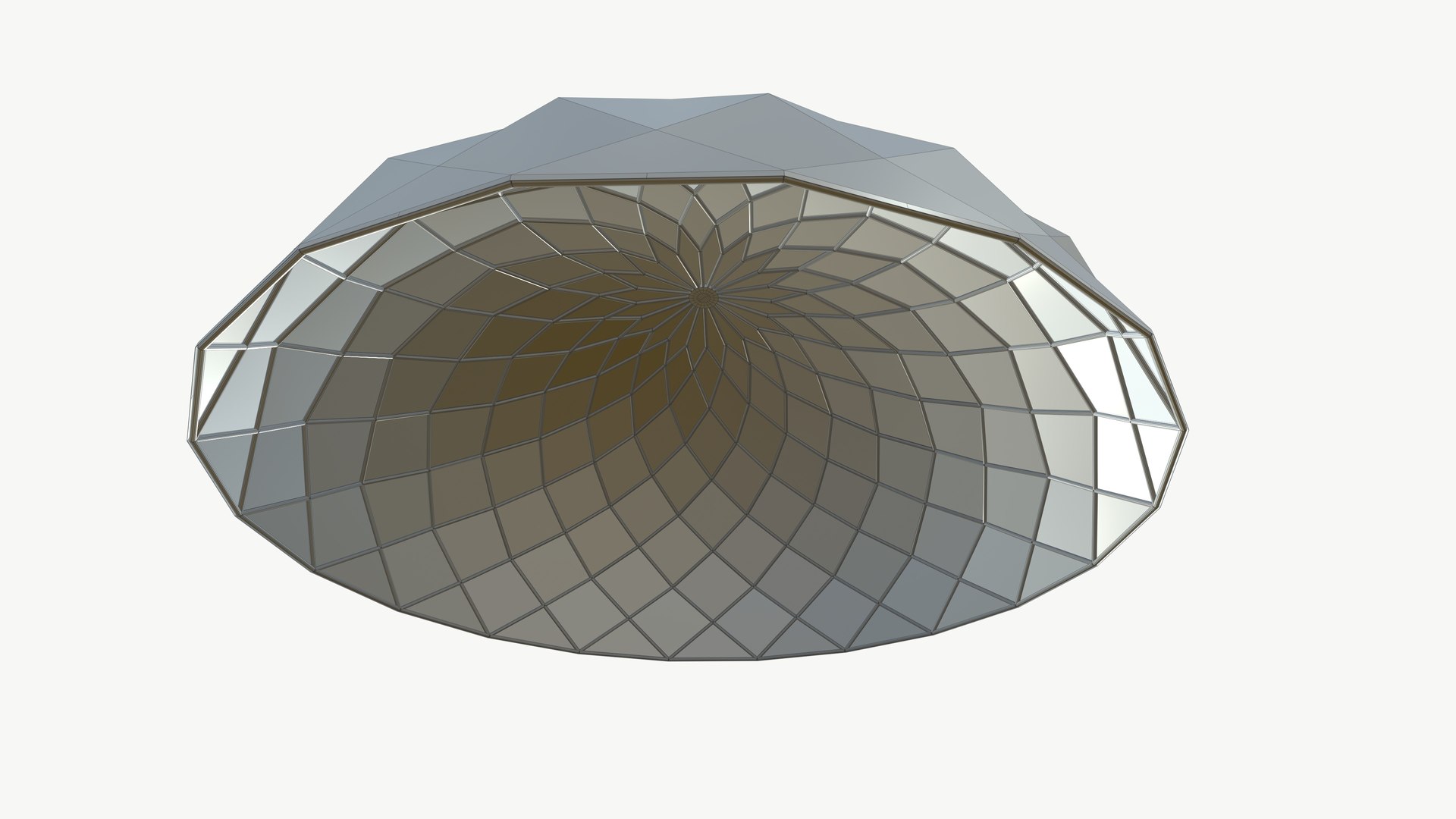 3D Dome Structure Futuristic Model - TurboSquid 2099836