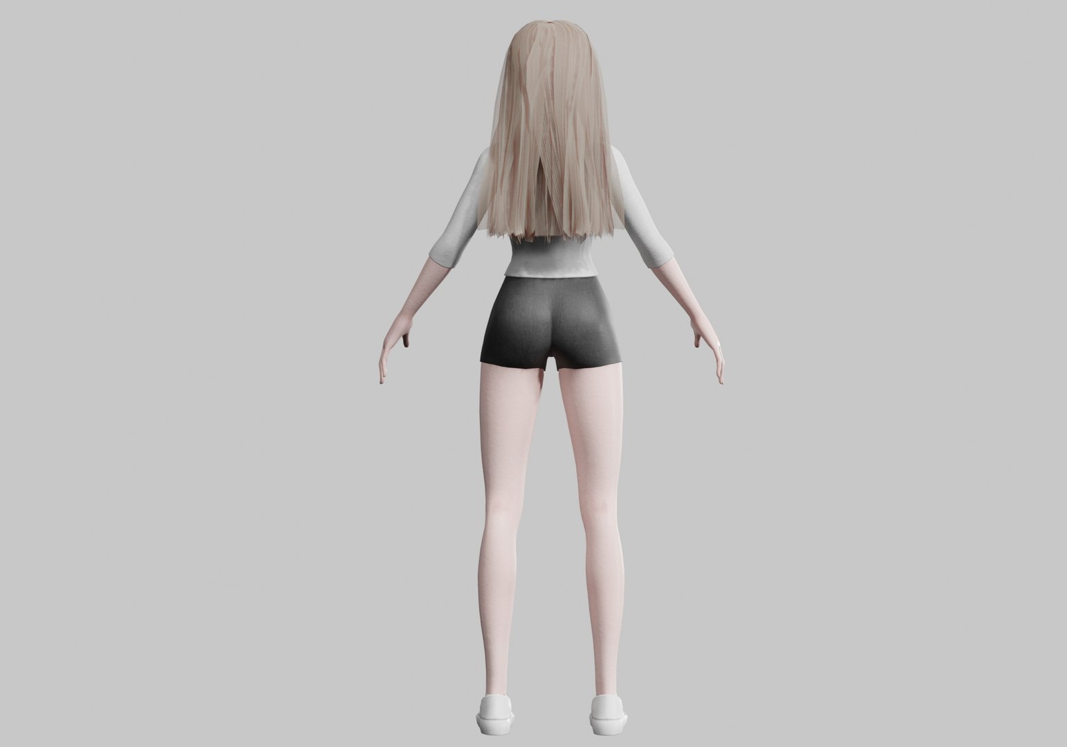 Pretty Basic Woman V31181 3D Model - TurboSquid 2279495