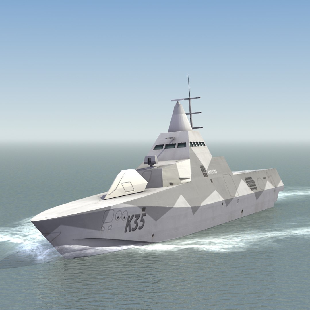 3d Stealth Corvette K35