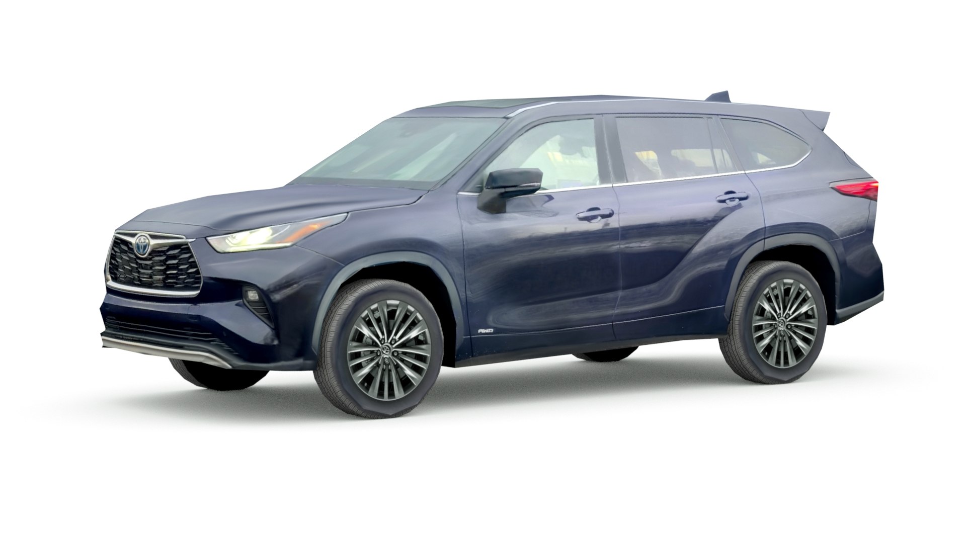 Toyota Highlander 2023 3D - TurboSquid 2099043