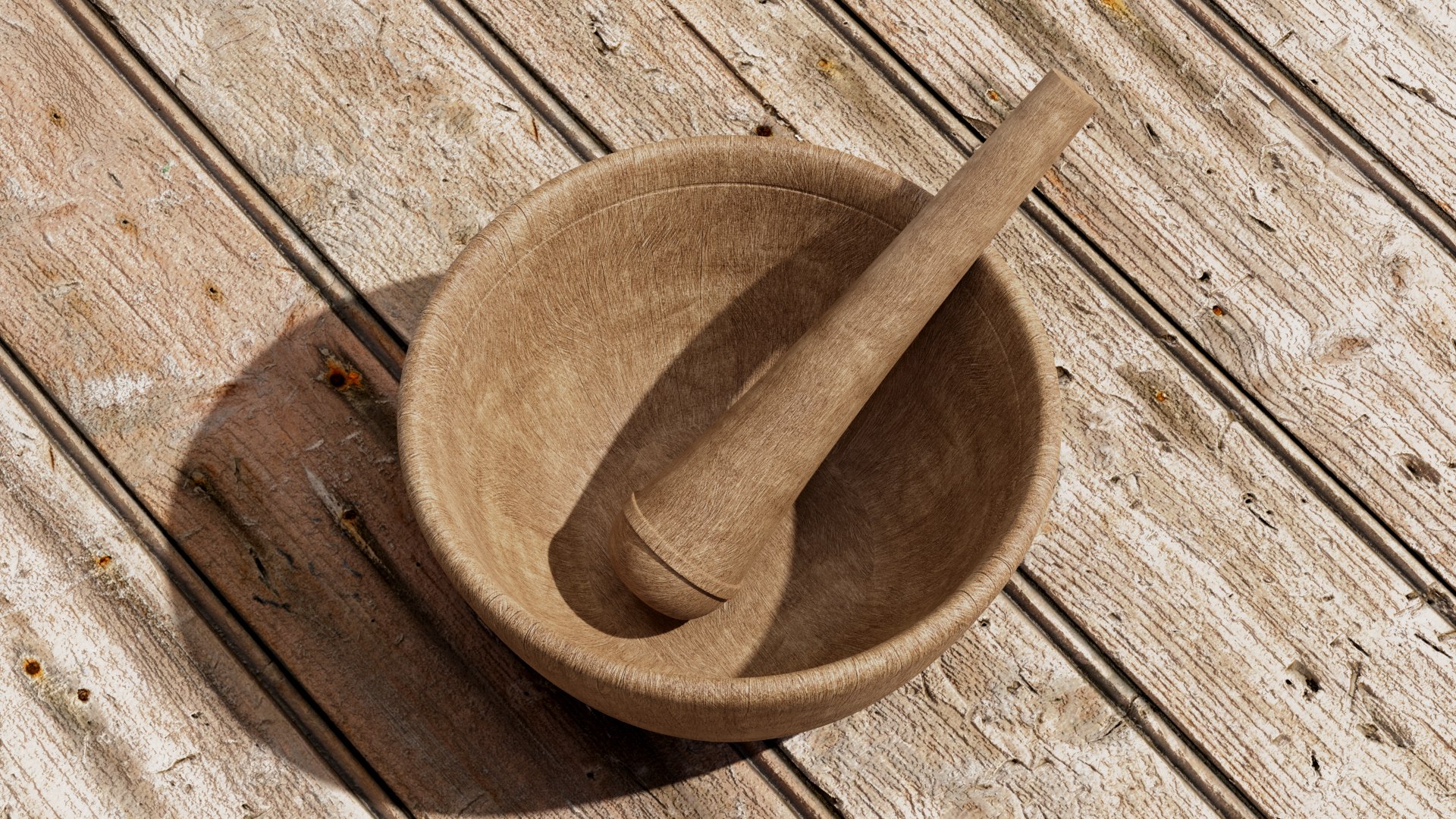 3D Model Mortar Pestle - TurboSquid 1553578