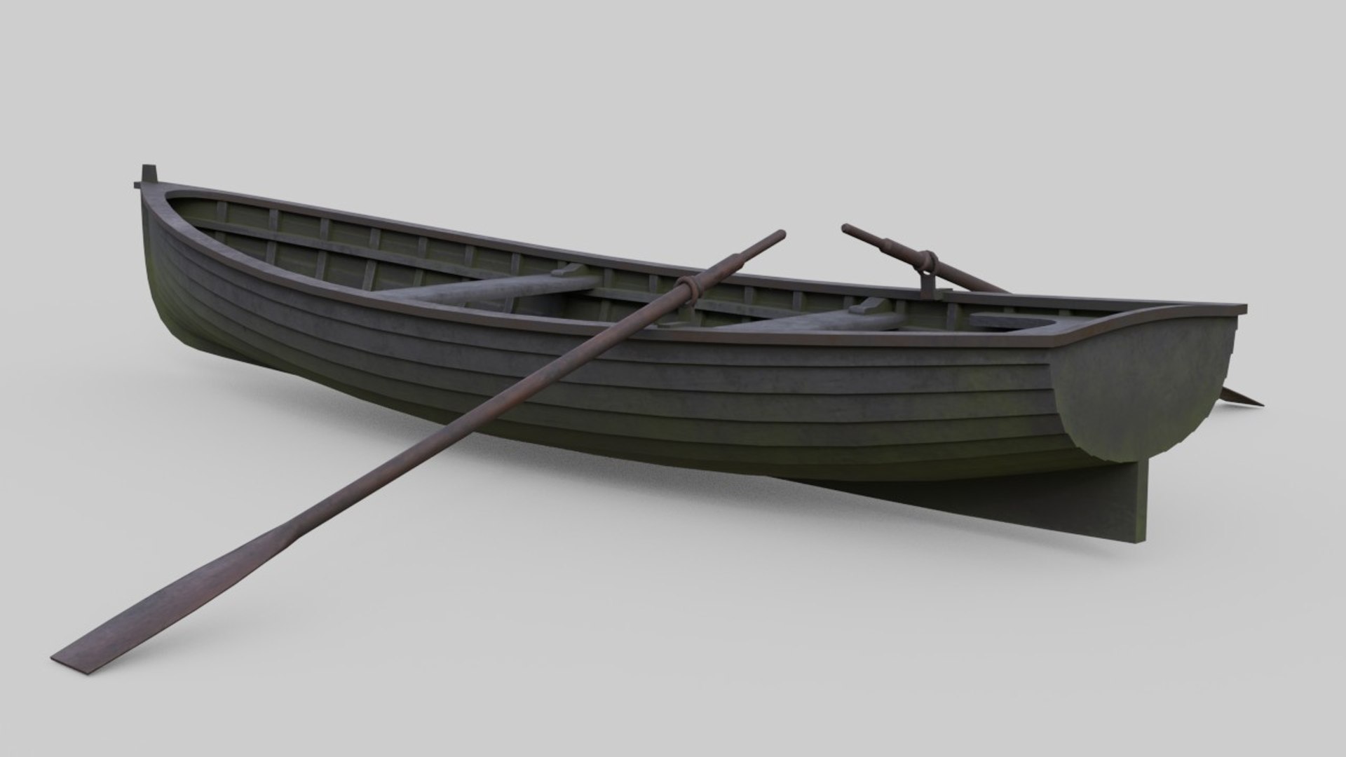 3D Model Rowboat 1a - TurboSquid 1231188